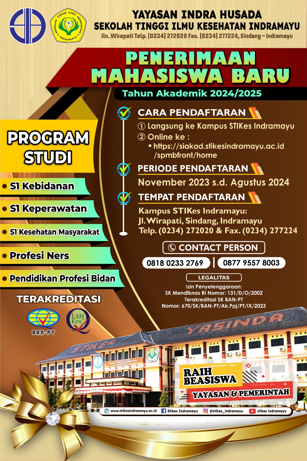 BROSUR PMB STIKES INDRAMAYU TA. 2024/2025